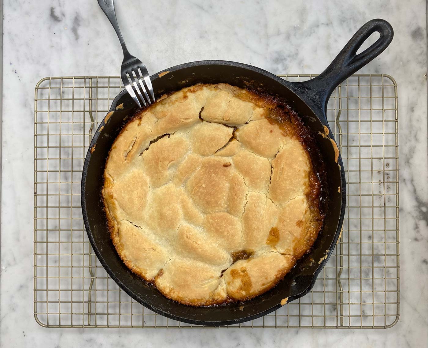 Vermont Maple-Apple & Brandy Tarte Tatin with Lavender Whipped Cream