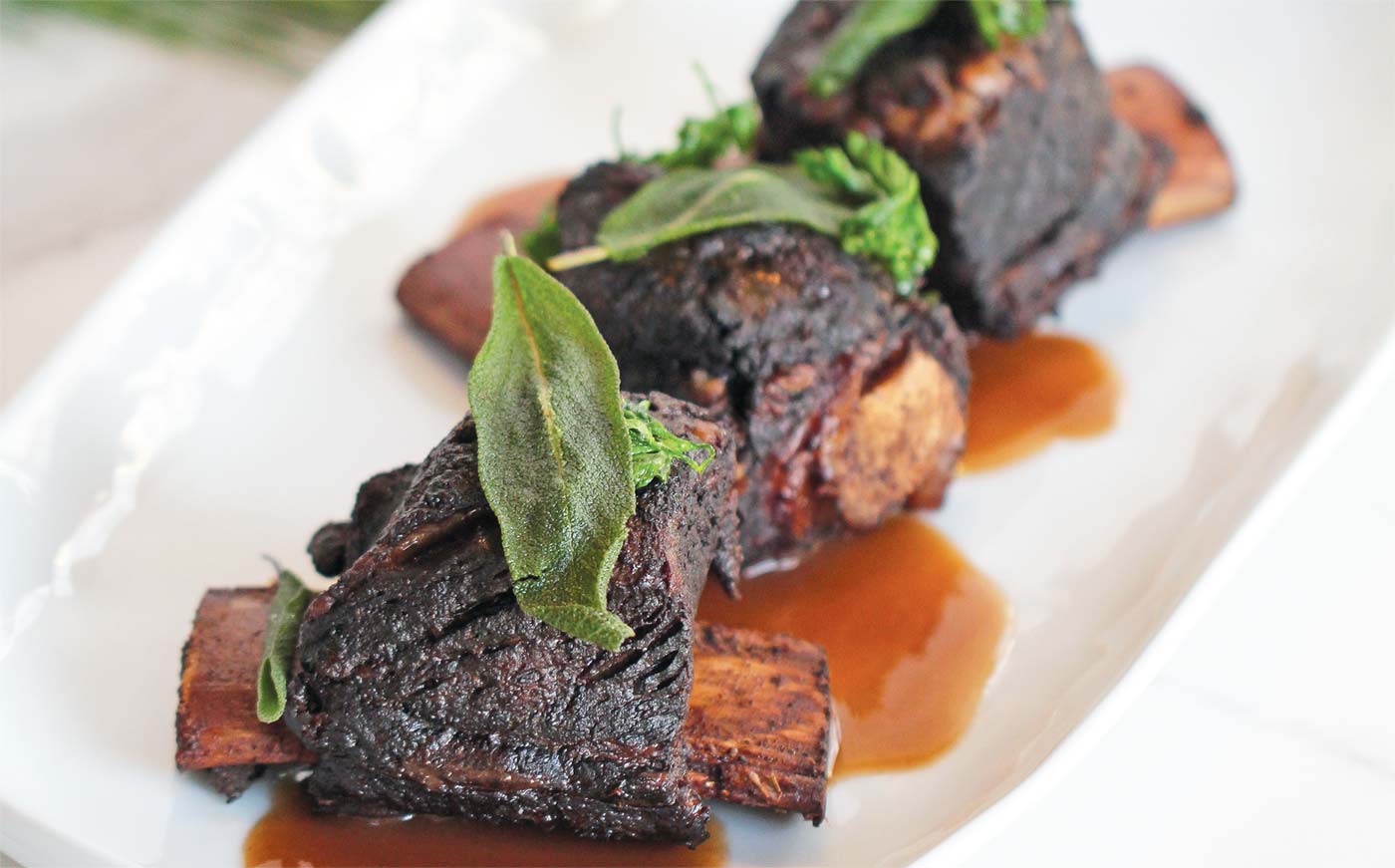 Smoky Chocolate - and Coffee-Braised Short Ribs
